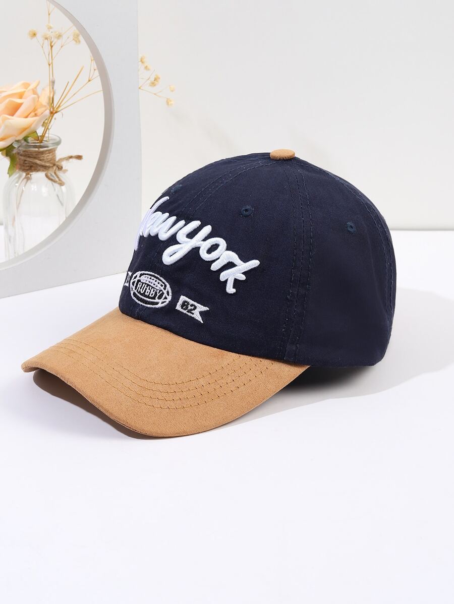 Men American Football & Letter Embroidered Baseball Cap | SHEIN USA