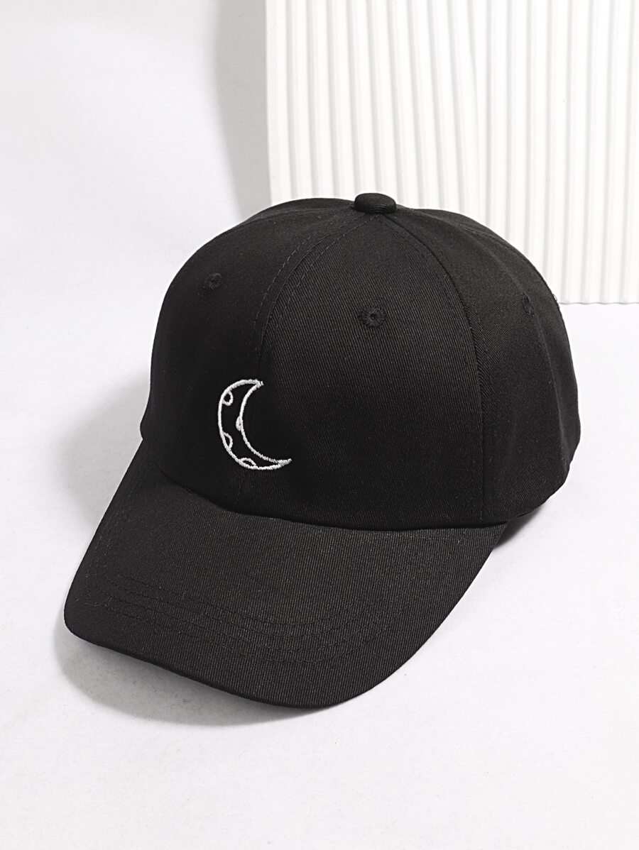 Moon Embroidered Baseball Cap | SHEIN USA