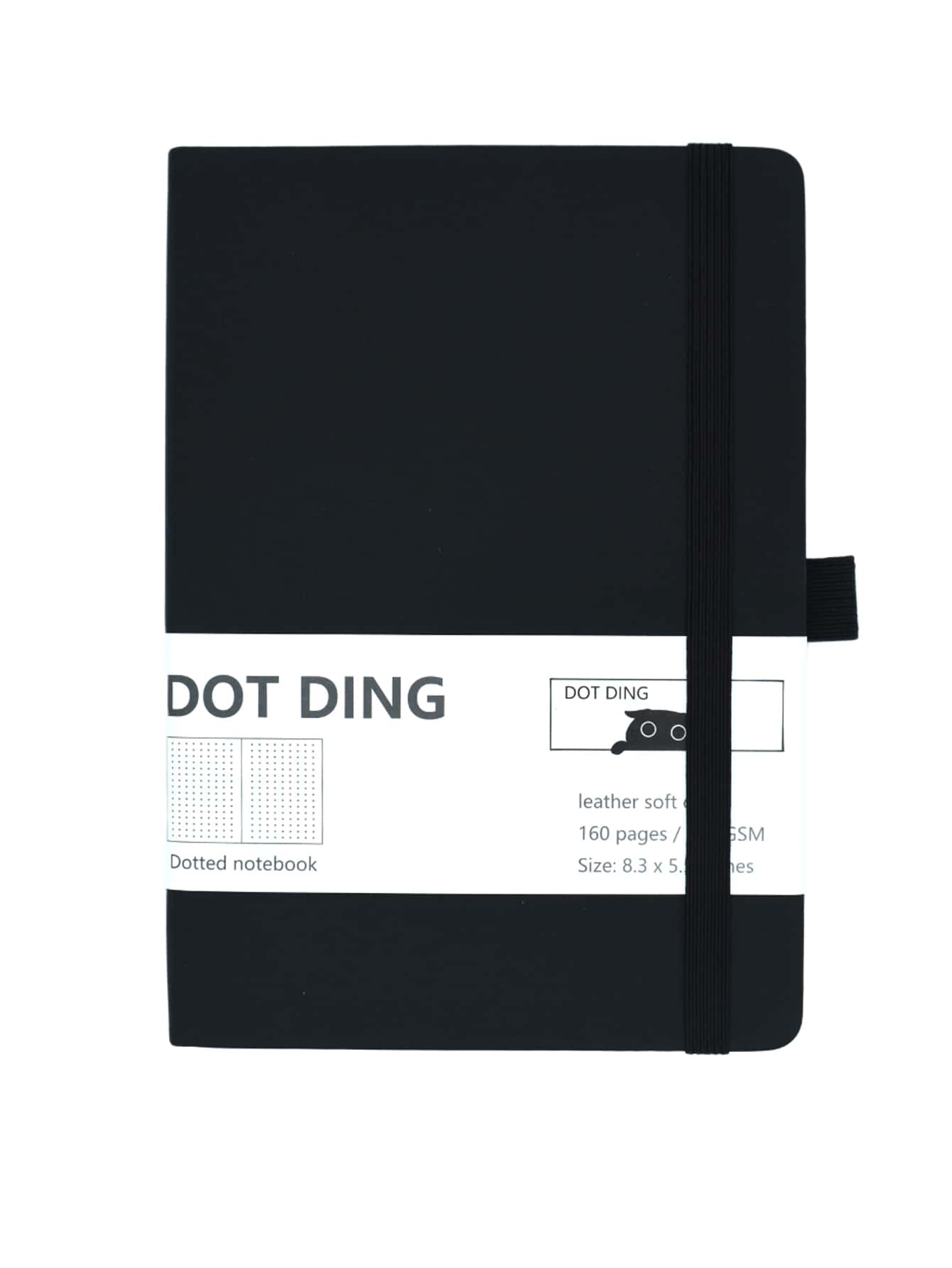 1pc Plain Notebook With Elastic Band | SHEIN USA