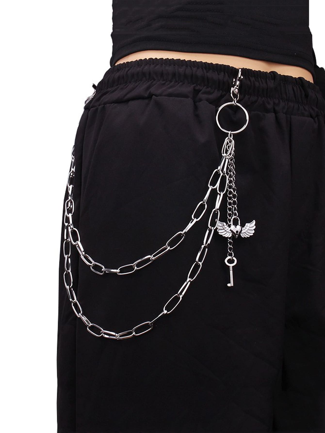 Key Charm Pant Chain | SHEIN USA