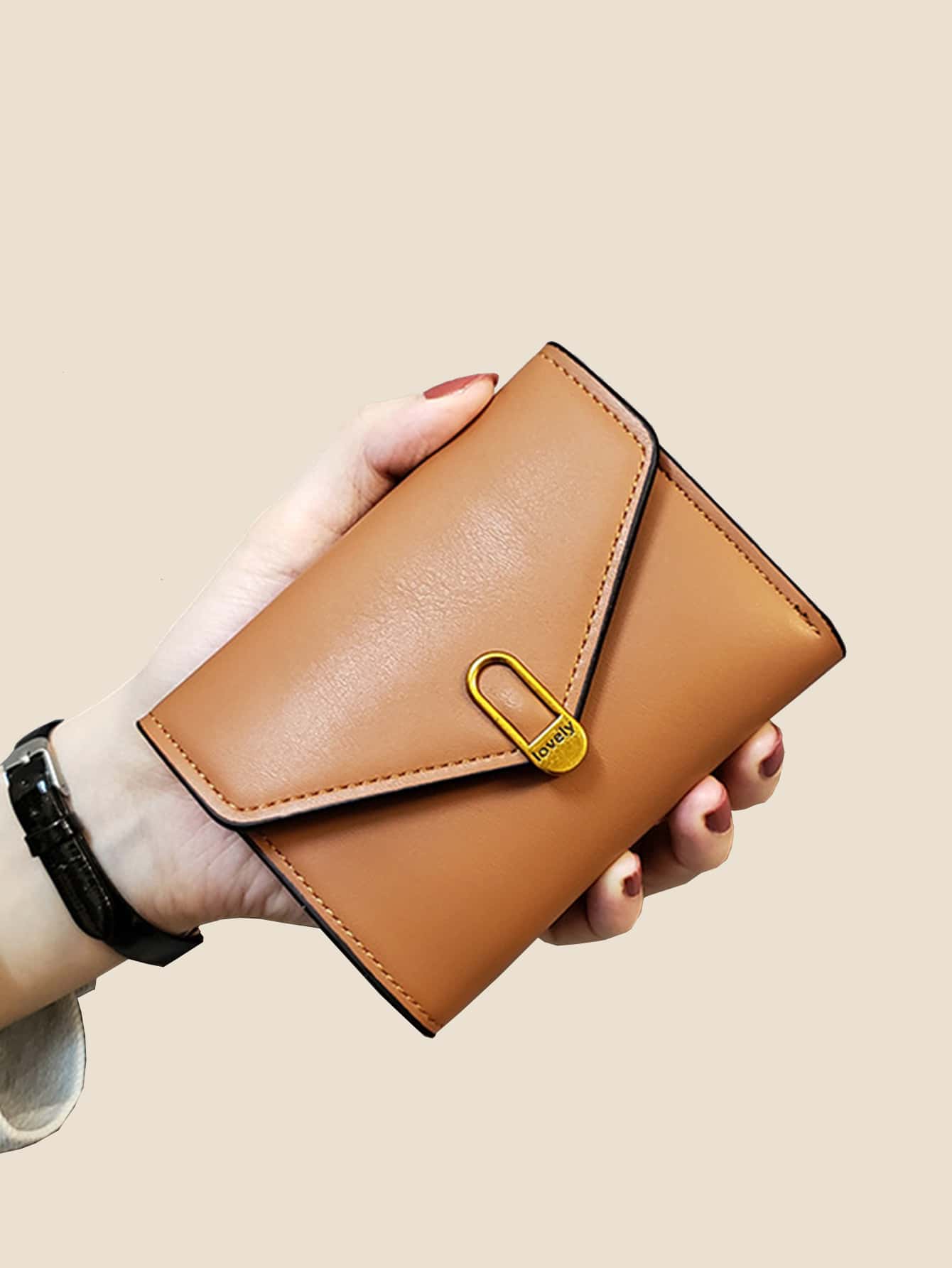 Letter Detail Small Wallet | SHEIN USA
