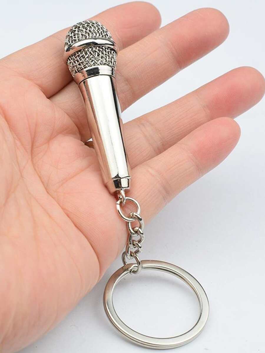 Microphone Charm Keychain | SHEIN USA