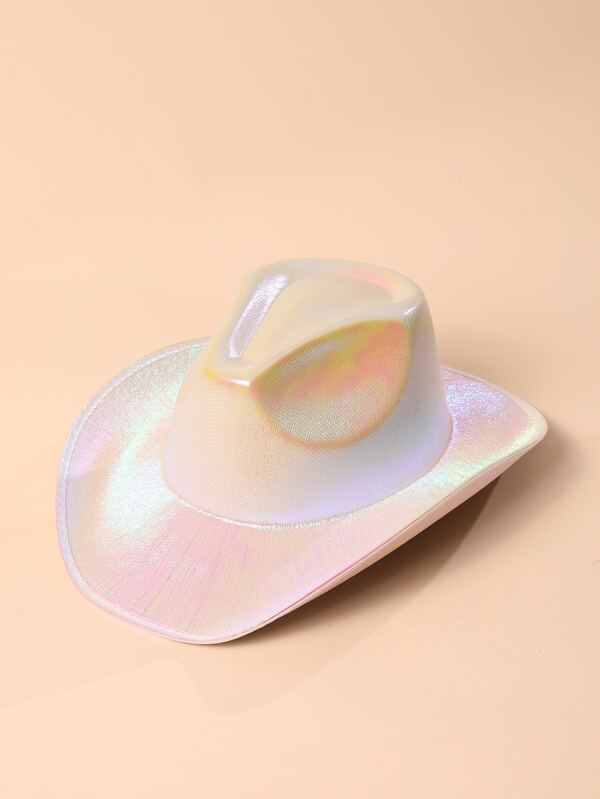 Holographic Cowboy Hat | SHEIN USA
