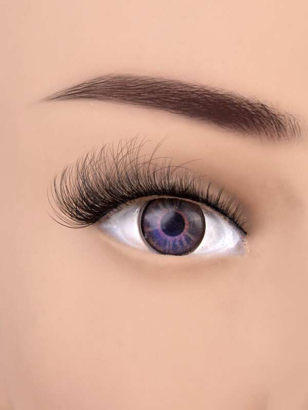 7pairs Full false lashes Tail Elongated 14mm Volumized Fluffy Cat Eye ...