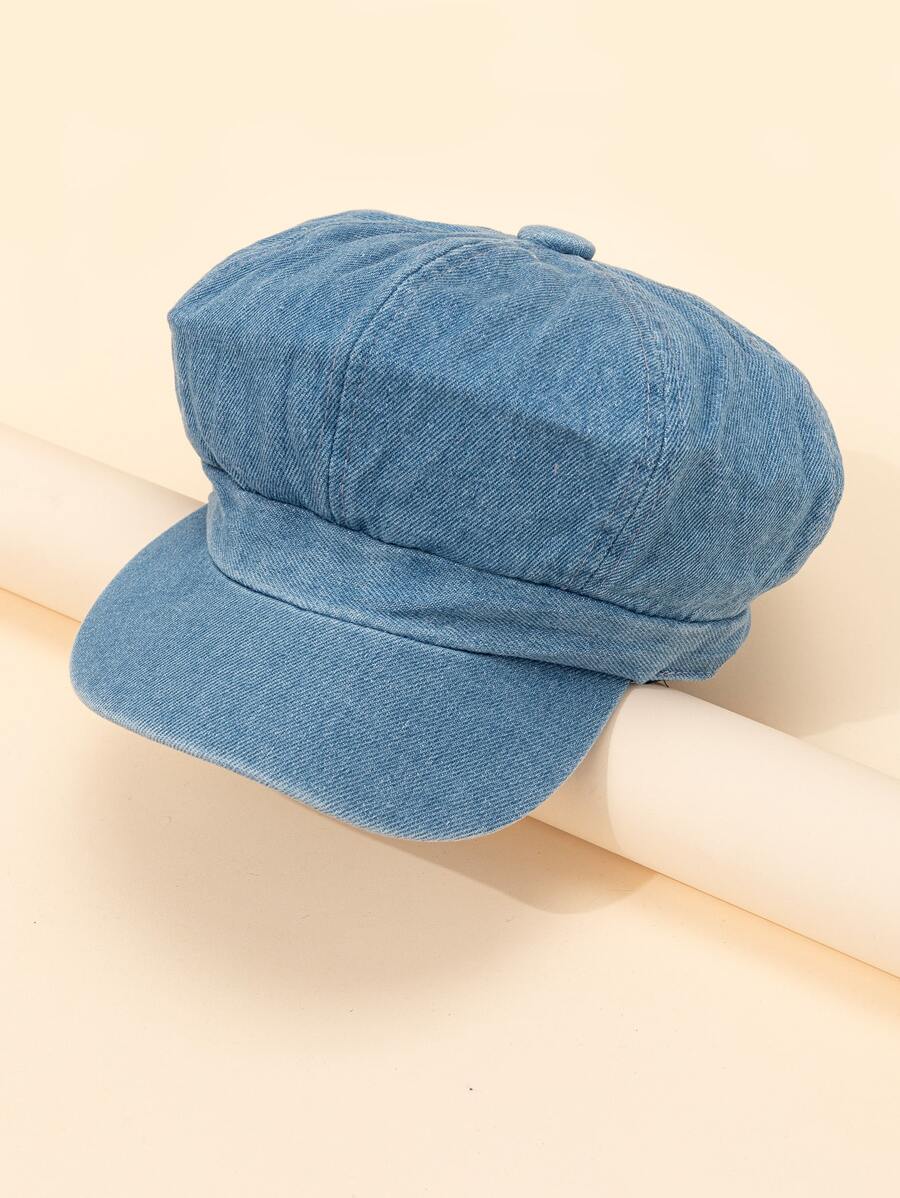 Solid Baker Boy Cap | SHEIN USA