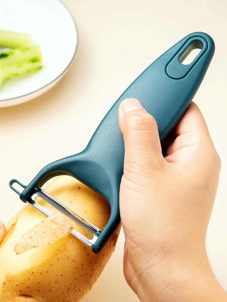 1pc Stainless Steel Peeler, Fruit & Vegetables Peeling Tool For Kitchen ...