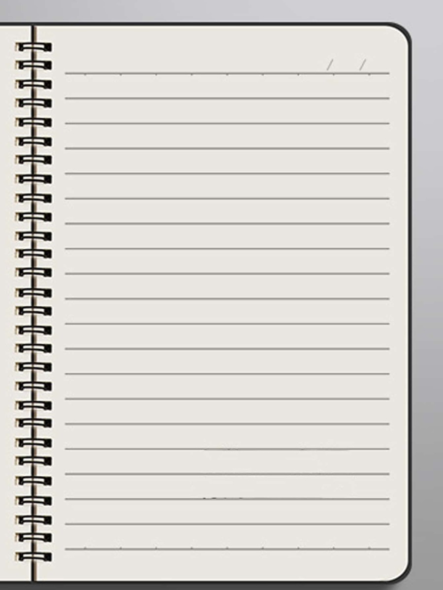 1pc Plain Spiral Notebook | SHEIN EUR