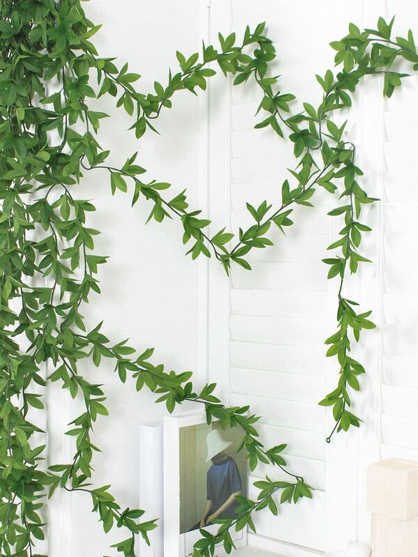 1pc Artificial Leaf Vine, Green Fake Vine For Home Decor | SHEIN USA