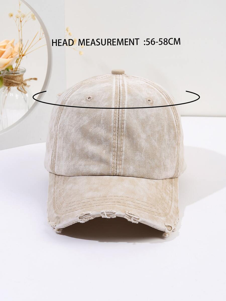 Ripped Baseball Cap | SHEIN USA