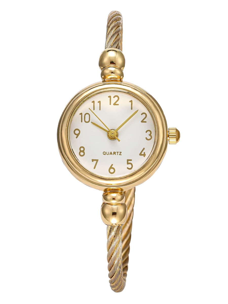 Round Pointer Quartz Watch | SHEIN UK