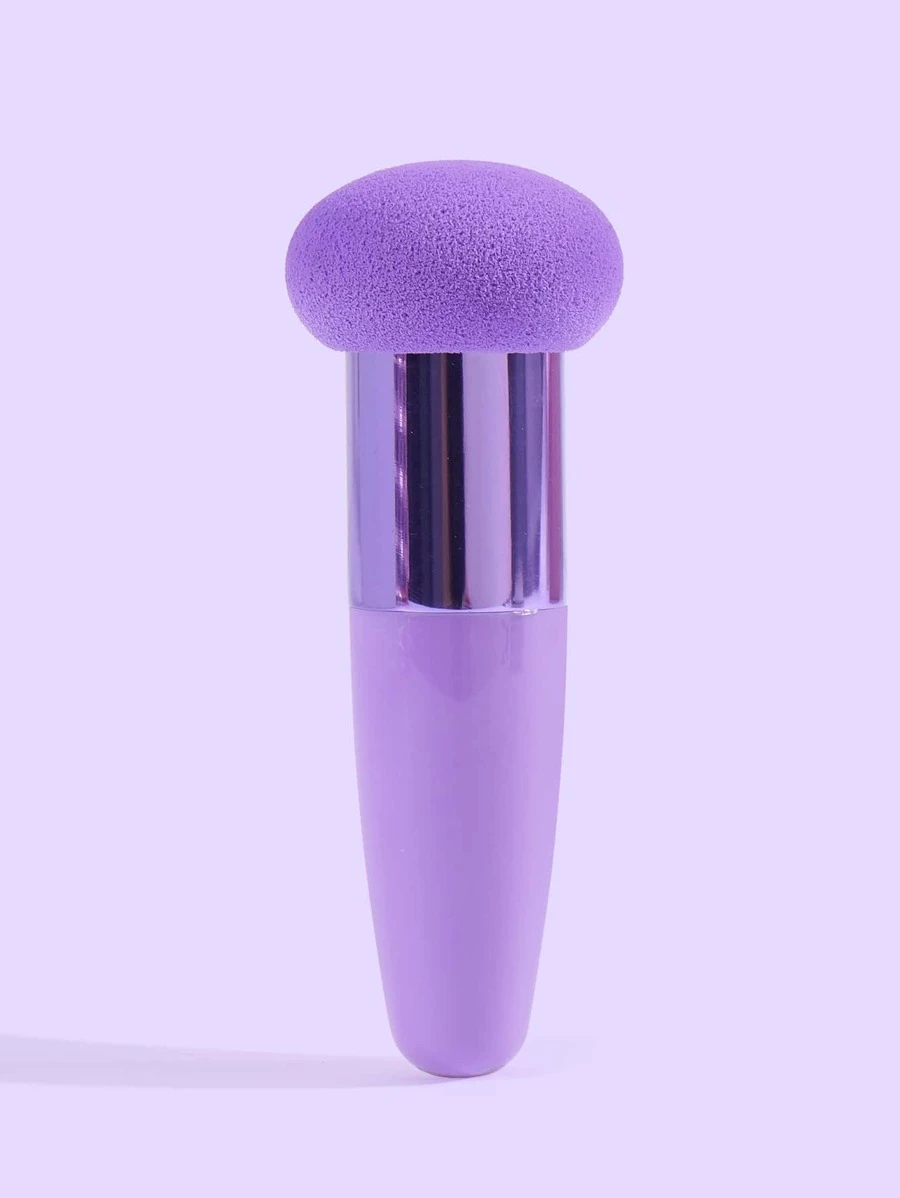MAANGE 1pc Mushroom Shape Powder Puff Stick,Soft And Skin Friendly ...