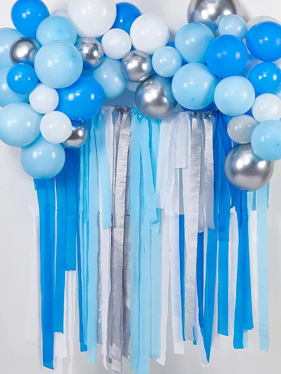 4pcs Paper Streamer, Modern Plain Party Streamer For Home | SHEIN USA