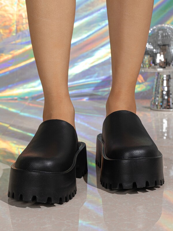 Women Minimalist Work Clogs EVA Fashion Clogs Black | SHEIN USA