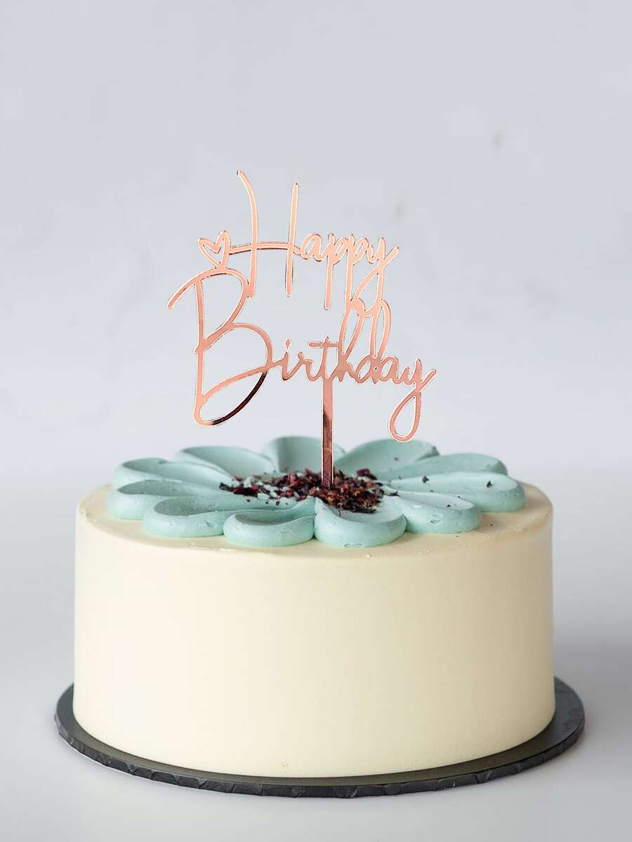 1PC/10pcs Happy Birthday Cake Topper Star Birthday Cake Topper Happy ...