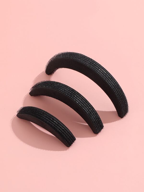 3pcs Fluffy Hair Pad Bump Up Hair Accessories Volume Insert Set Styling ...