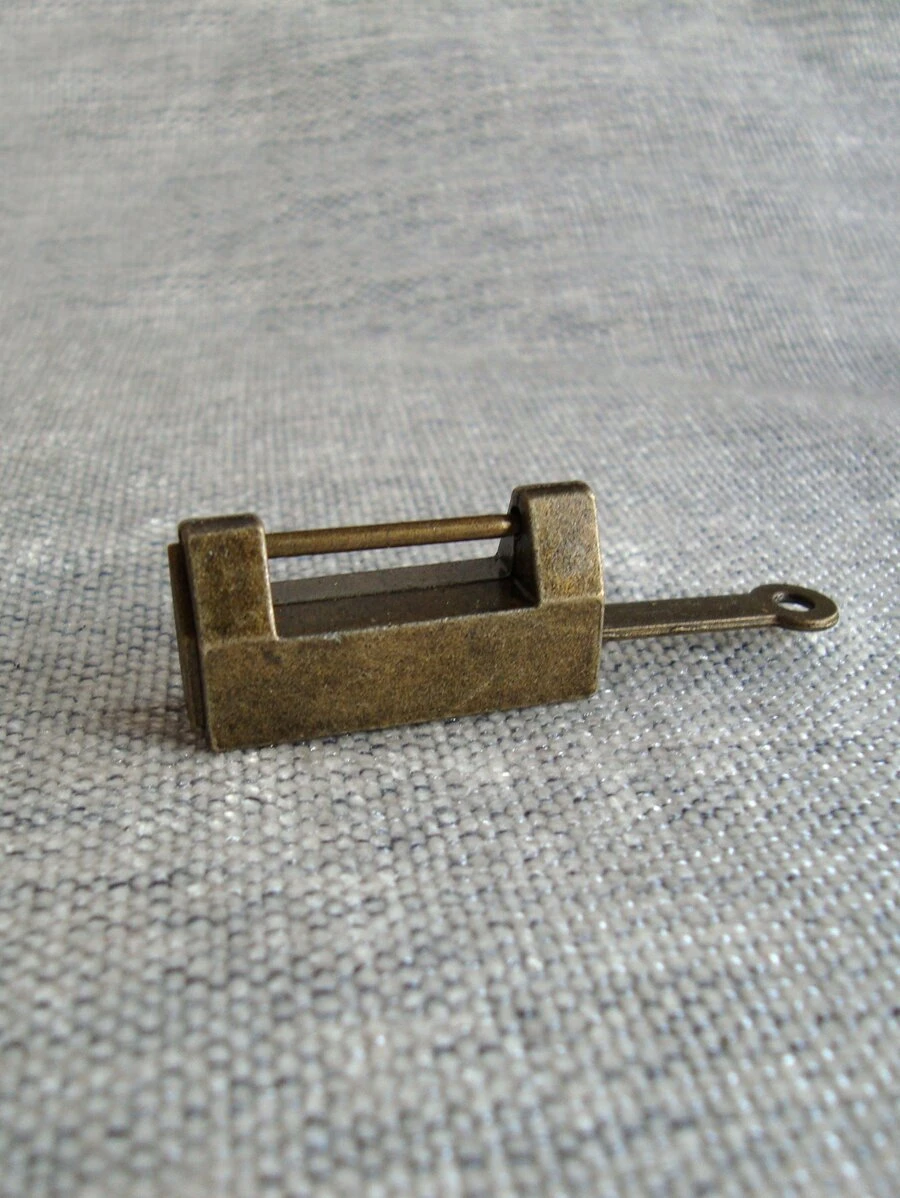 1pc Zinc Alloy Lock, Vintage Design Lock For Home | SHEIN USA