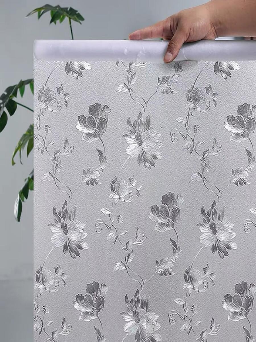 Peony Flower Electrostatic Film Window Sticker | SHEIN USA