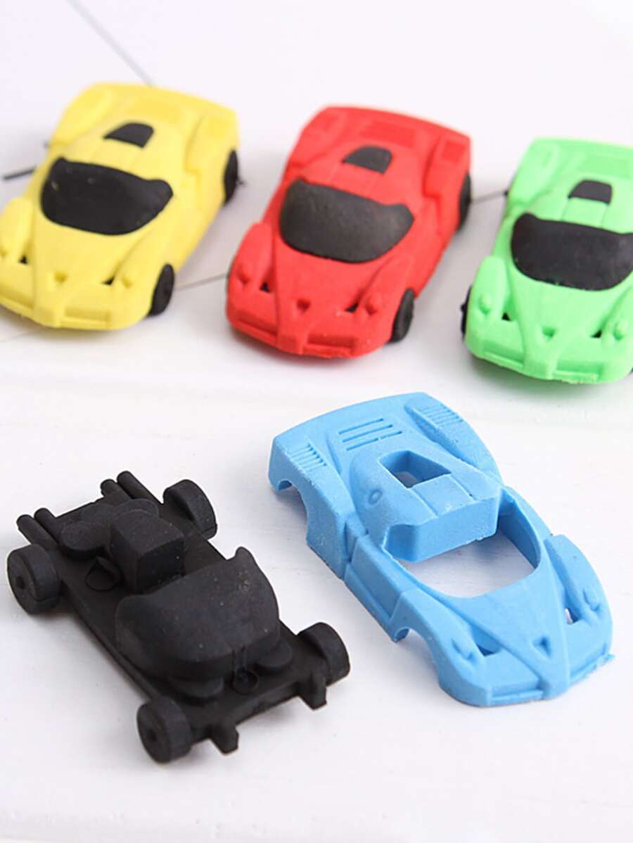 4pcs Car Shaped Eraser | SHEIN USA