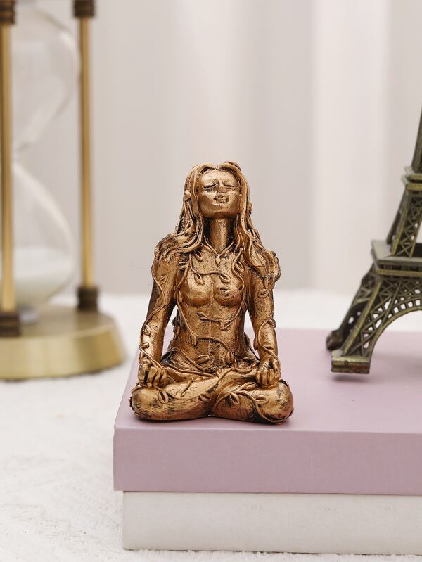 1pc Polyresin Decoration Craft, Modern Figure Design Decoration Object ...