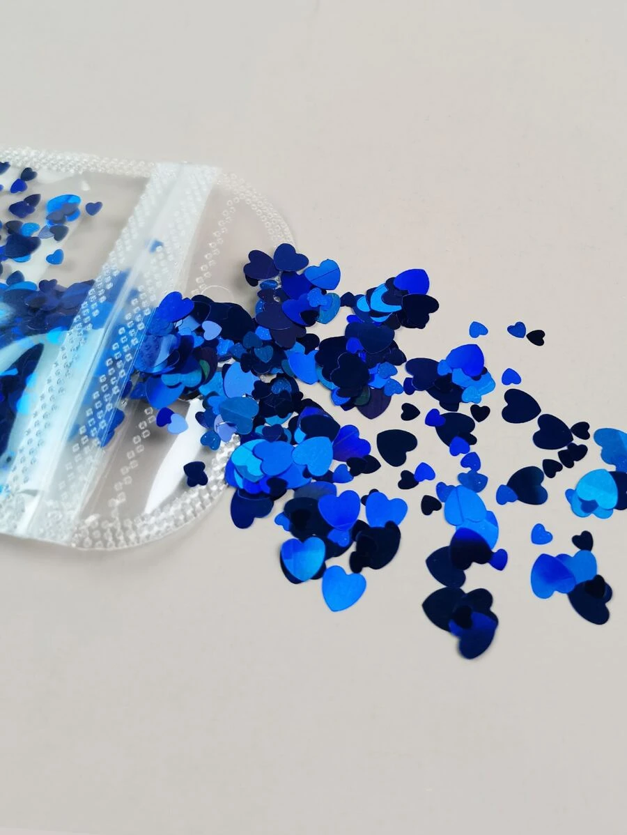 Y2K Chameleon Chunky Glitter, Holographic Love Shapes Nail Sequin ...