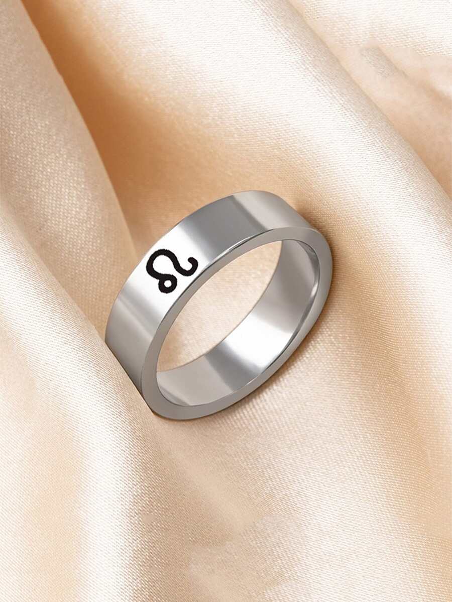 Leo Symbol Detail Ring | SHEIN USA