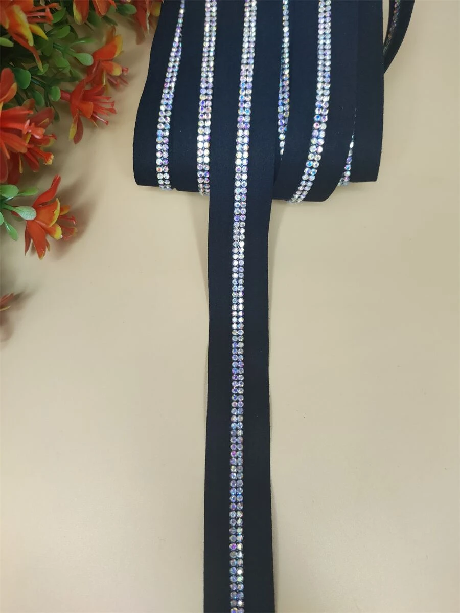 1pc DIY Webbing, Modern Rhinestone Decor Webbing For Clothes | SHEIN USA