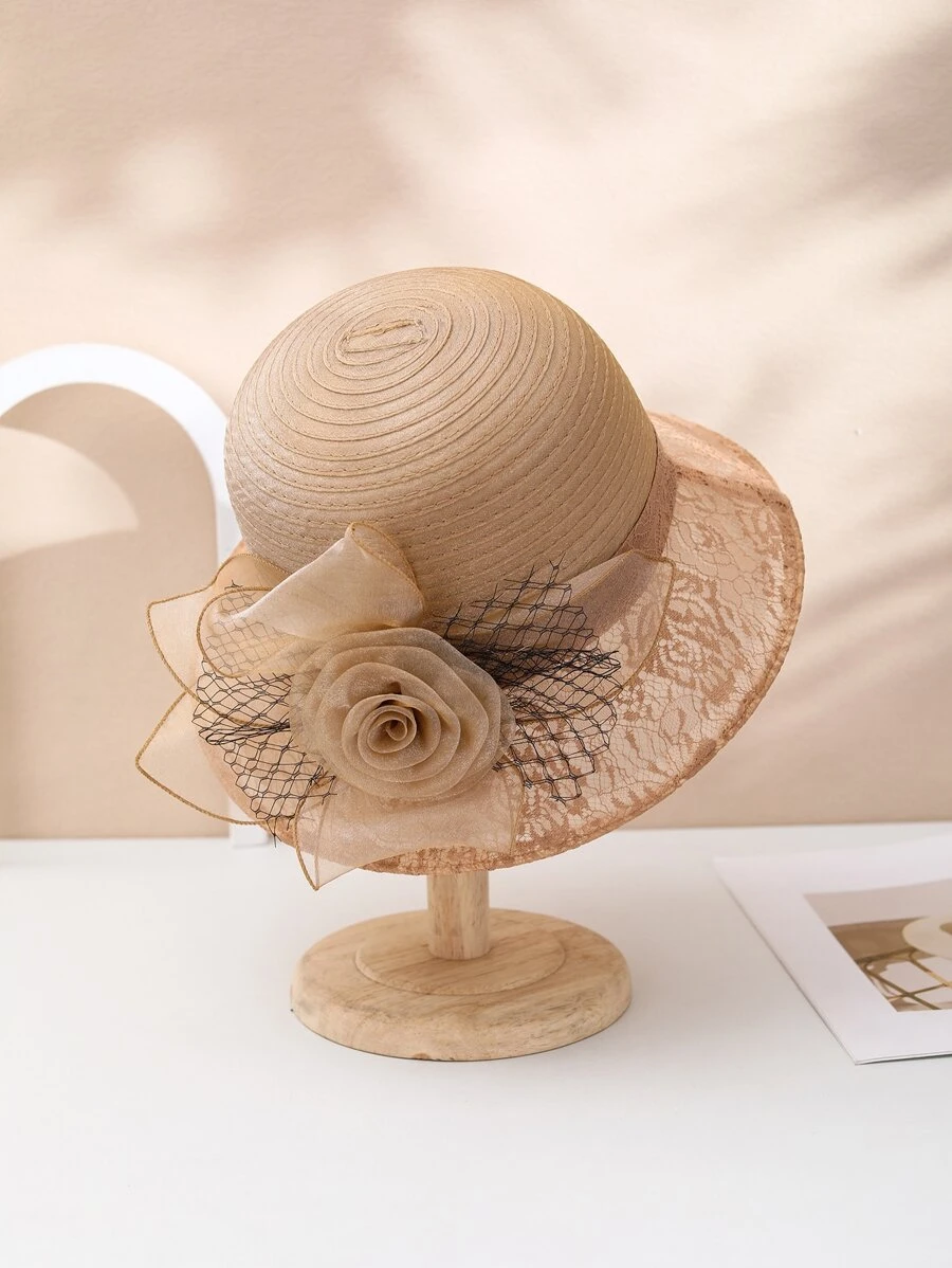 Flower Decor Bucket Hat | SHEIN USA