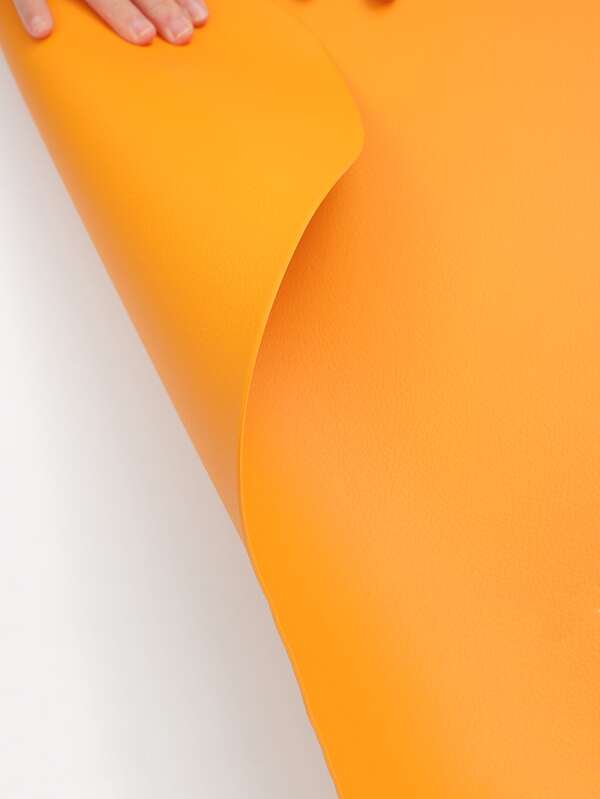 1pc PVC Place Mat, Modernist Water-drop Design Orange Table Mat For ...