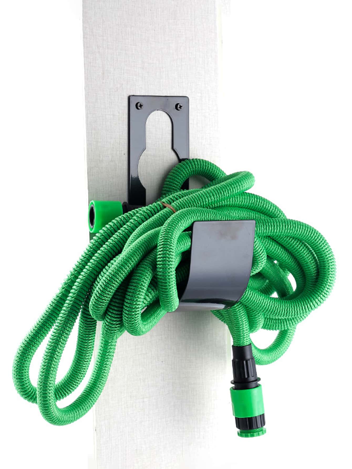 1pc Carbon Steel Wall Mounted Hose Storage Hook, Modern Multifunctional ...