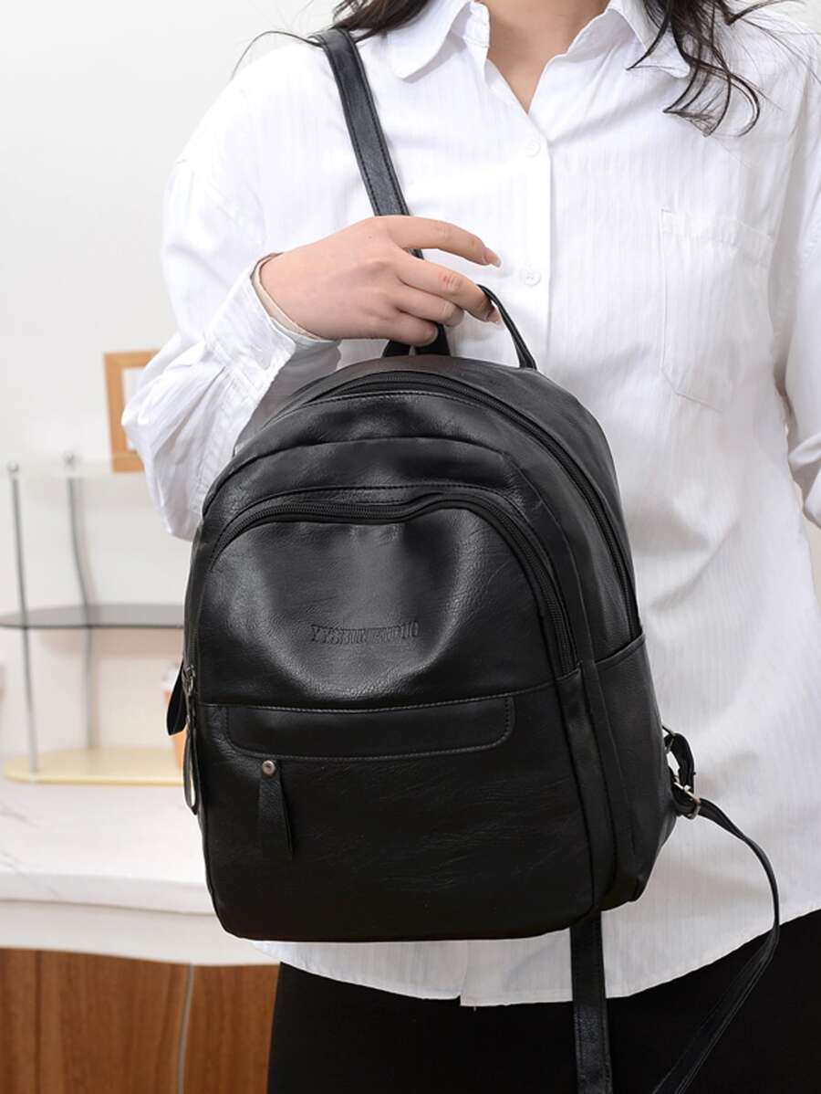 Minimalist Classic Backpack | SHEIN USA