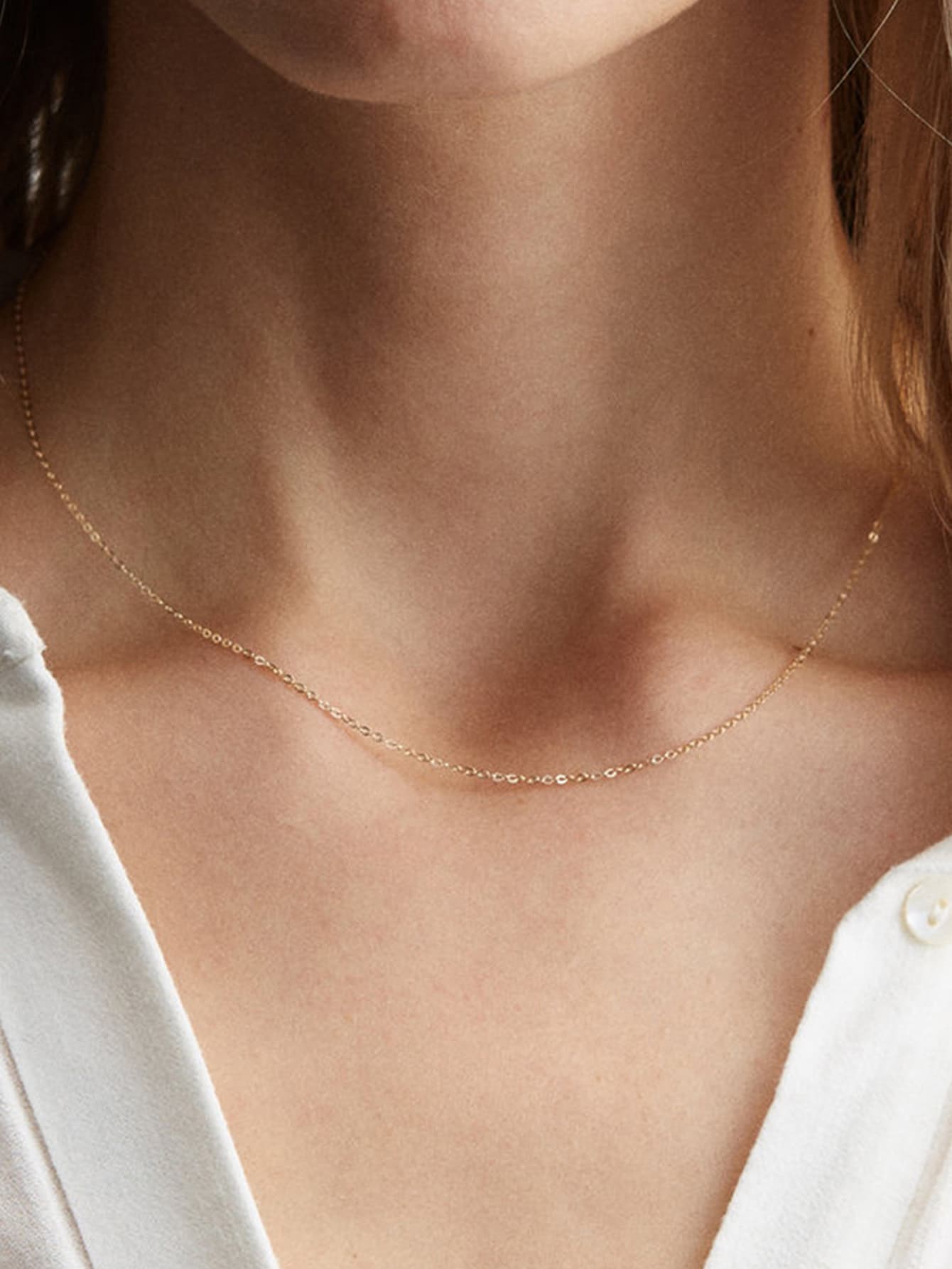 Minimalist Chain Necklace | SHEIN USA