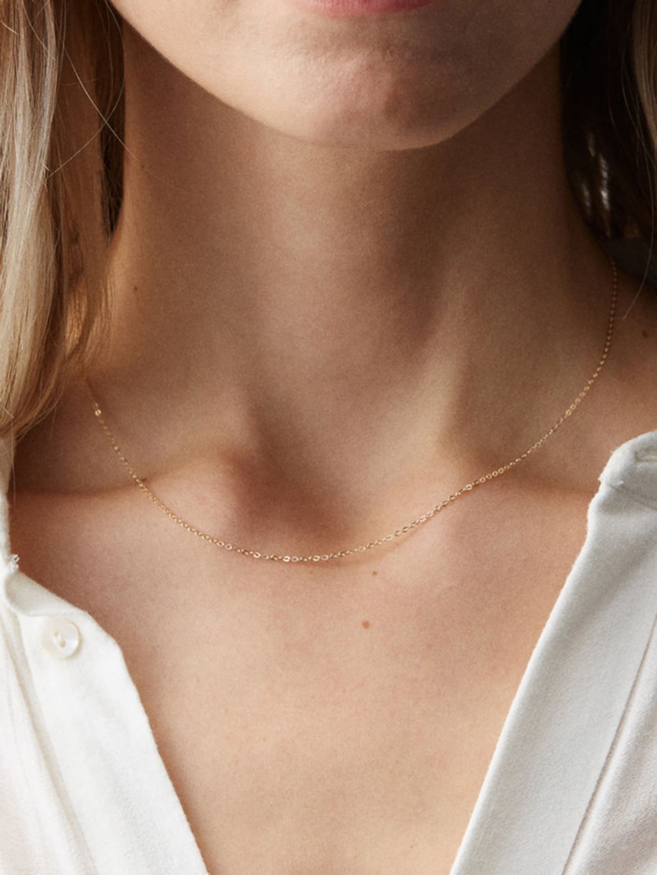 Minimalist Chain Necklace | SHEIN USA