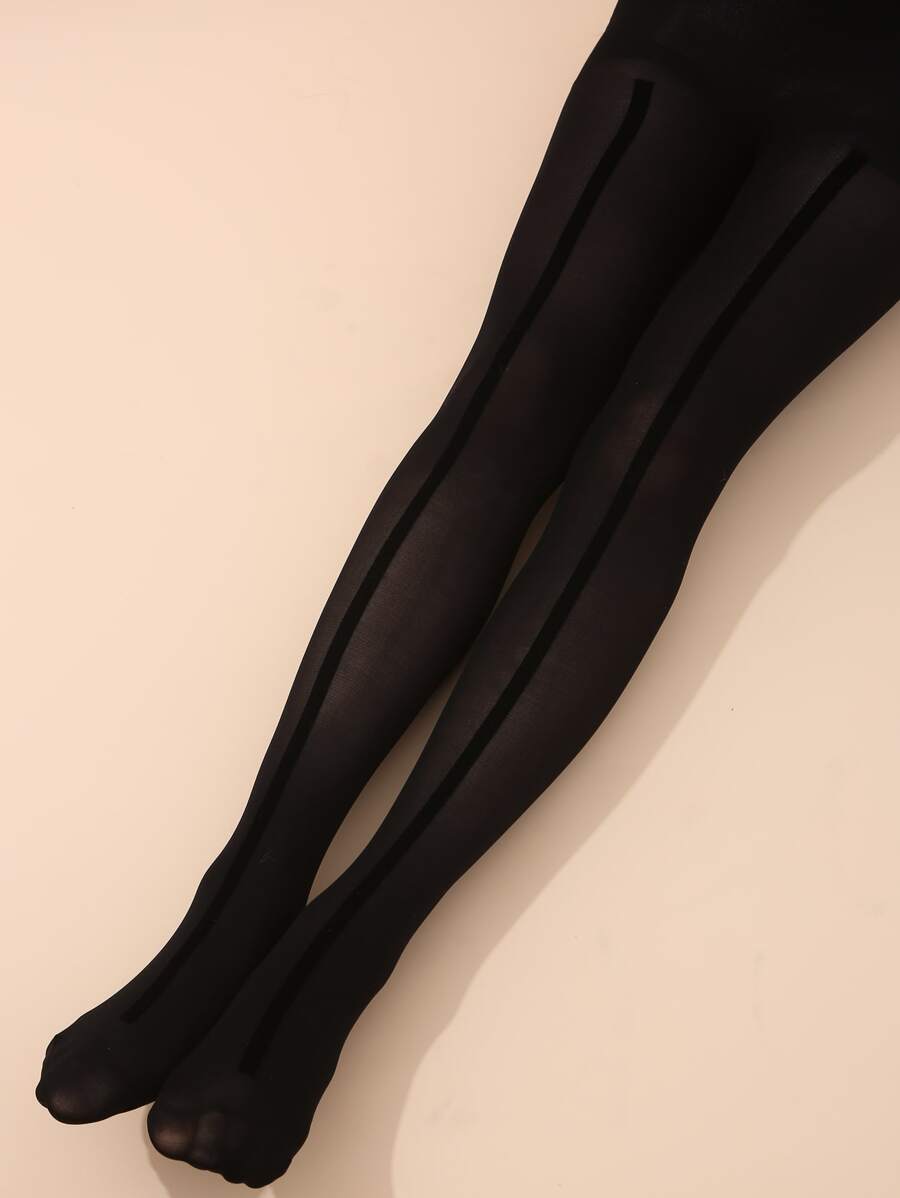 Minimalist Solid Tights | SHEIN USA