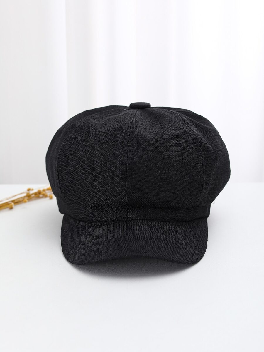 Solid Baker Boy Cap | SHEIN USA