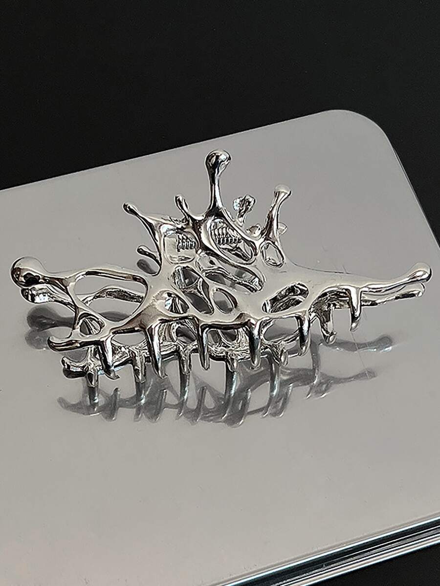 1pc Liquid Metal Futuristic Fashion Sweet And Spicy Girls Preferred ...