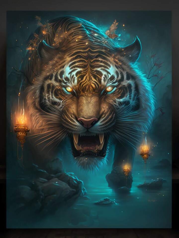 Modern Tiger Paintings