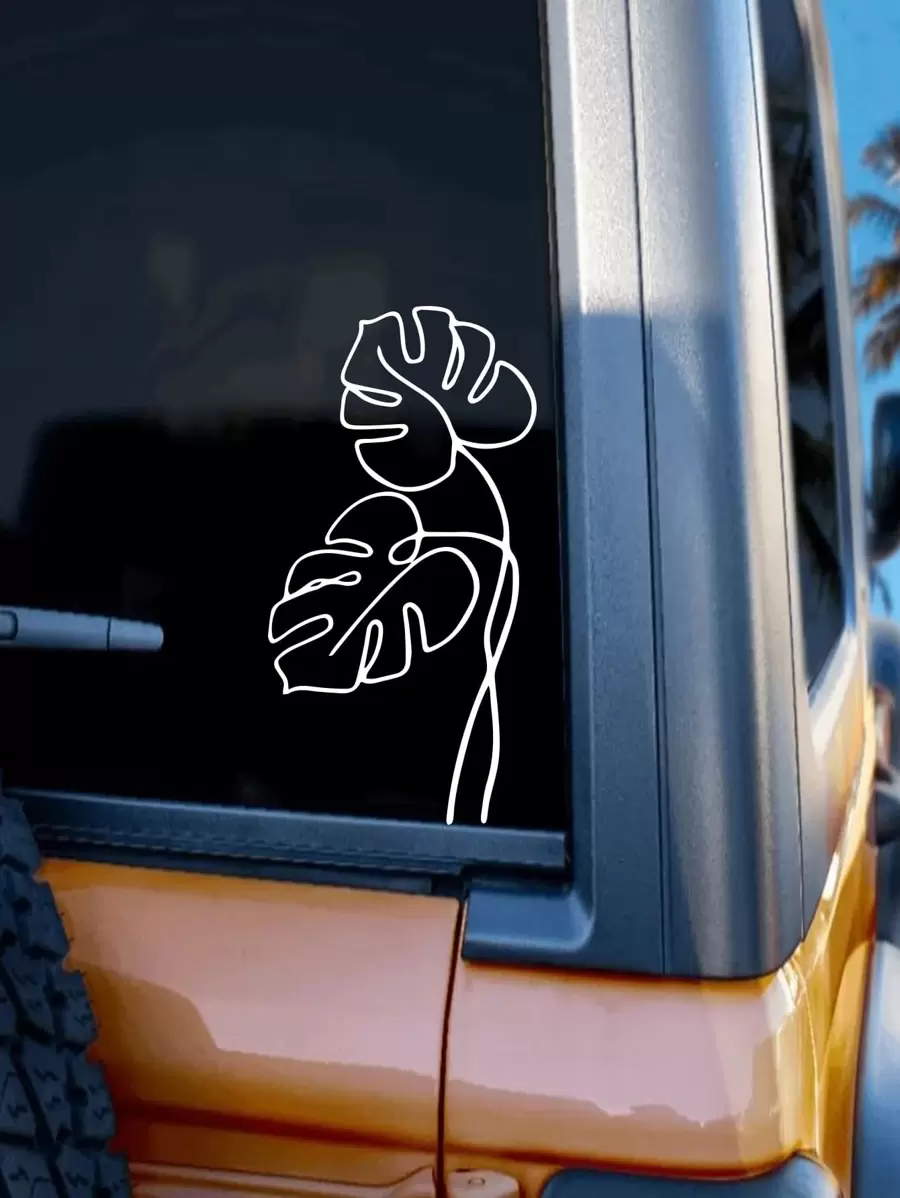 1sheet Leaf Pattern Car Sticker | SHEIN USA