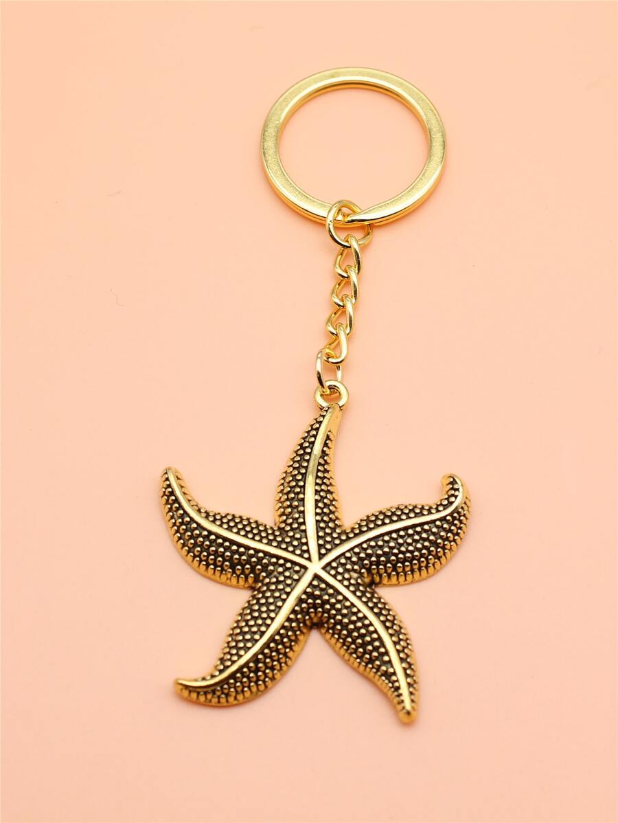 Starfish Charm Keychain | SHEIN USA