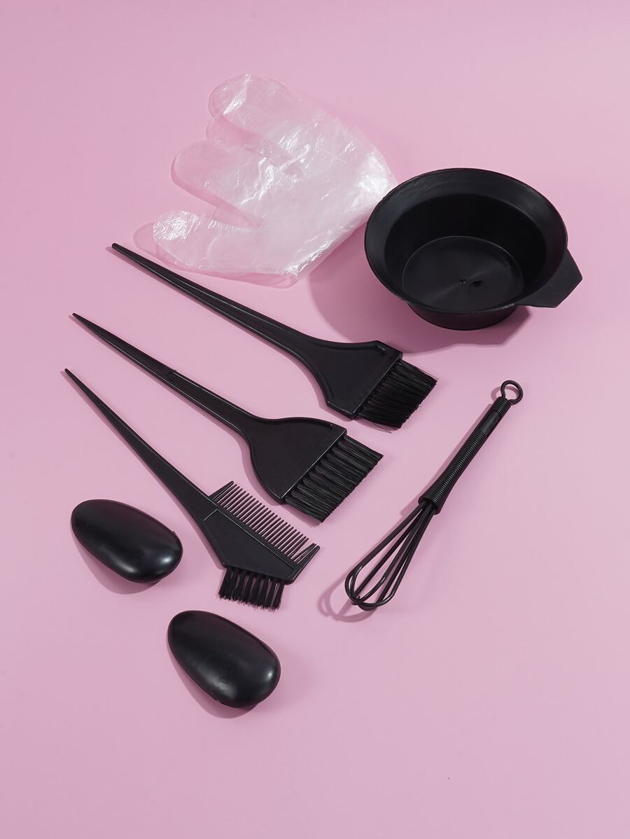 7pcs Solid Hair Dye Toolcolor Tint Applicatoreasy To Use Hair Stylist Stylist Even