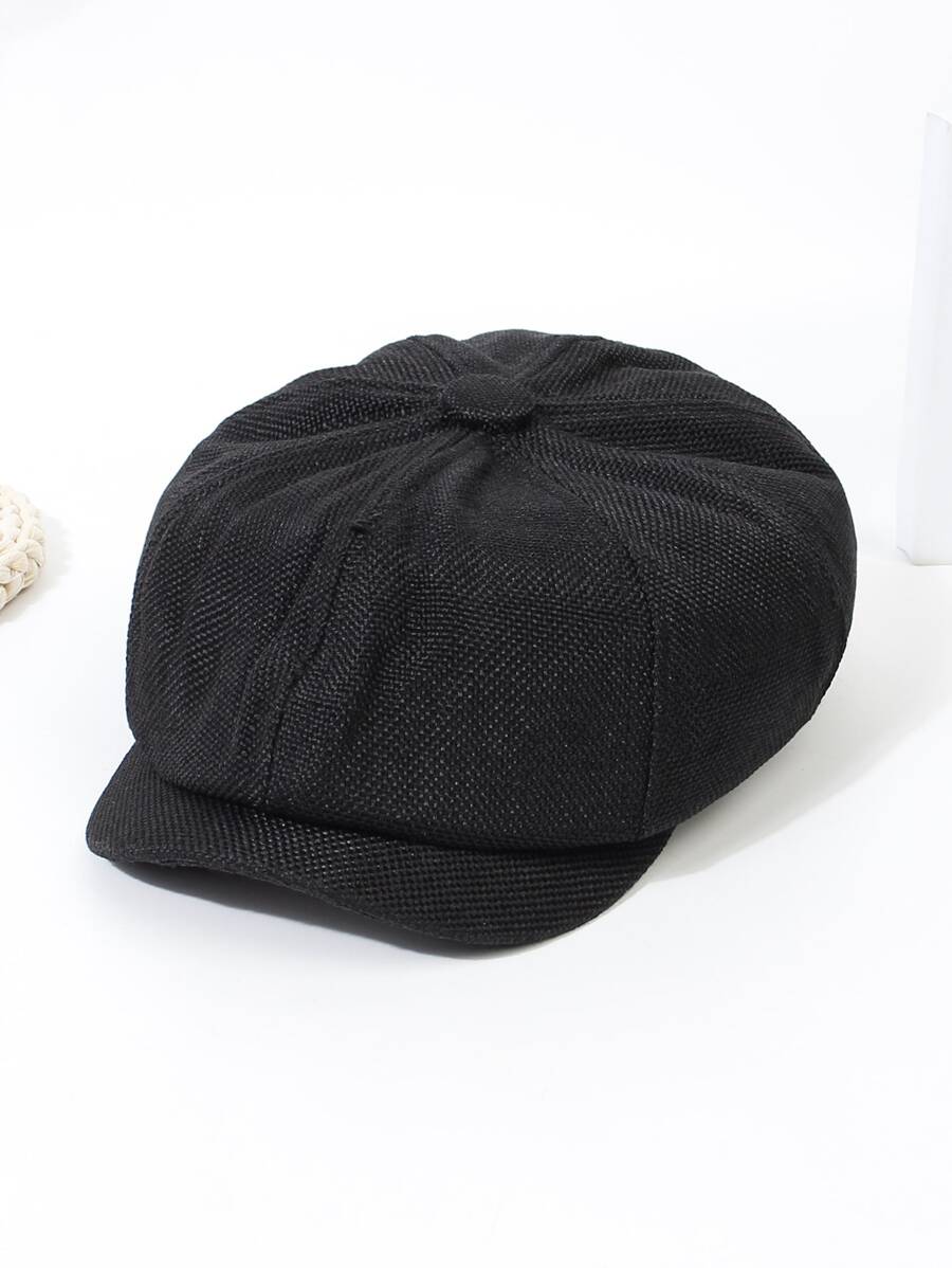 Solid Baker Boy Cap | SHEIN USA