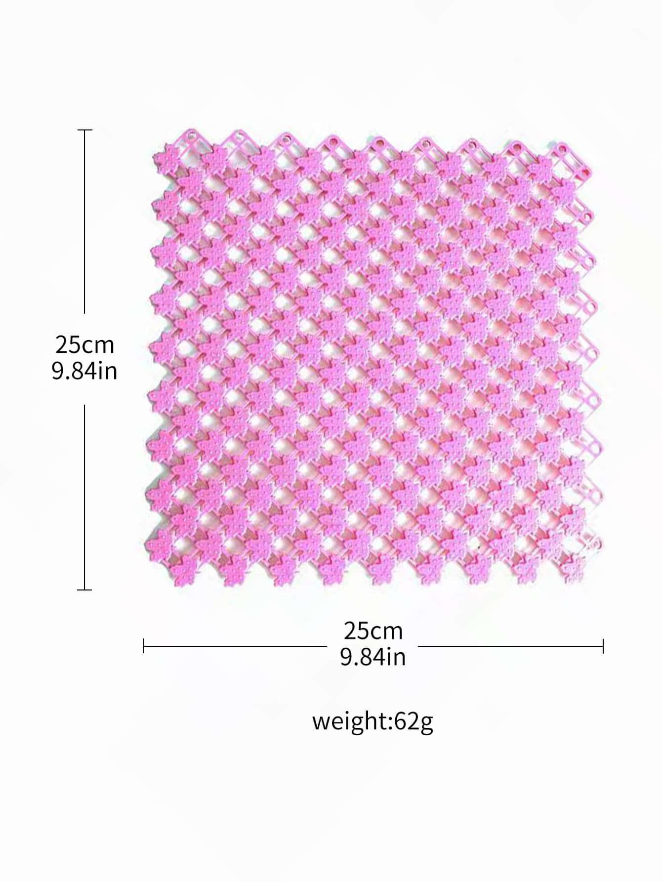 2pcs/set PVC Anti-slip Shower Stall Mat, Creative Maple Leaf Decor Bath ...