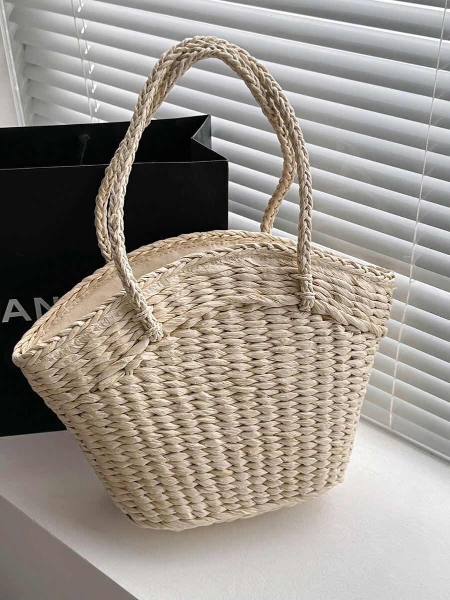Minimalist Straw Bag | SHEIN USA