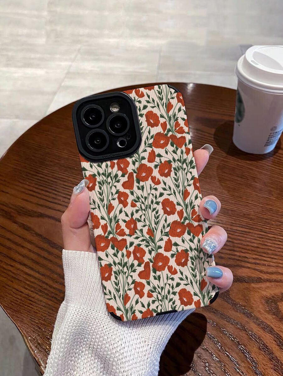 Floral Pattern Phone Case | SHEIN USA