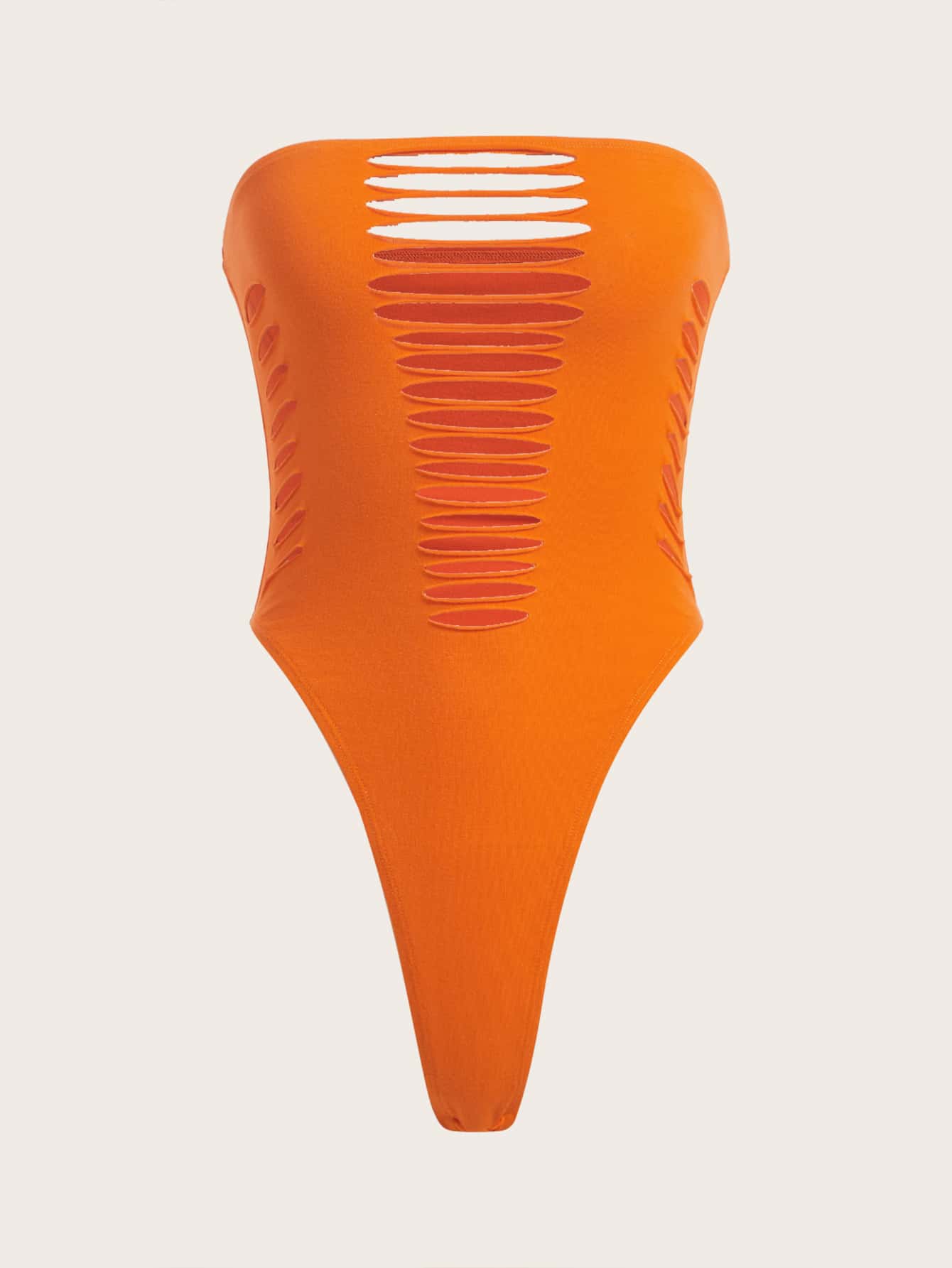 SHEIN ICON Body Heat Map Print Cut Out Tube Bodysuit & Bodycon Skirt ...