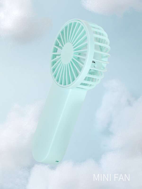 1pc Mini Electric Hand Fan With Lanyard & Data Line, Simple ...