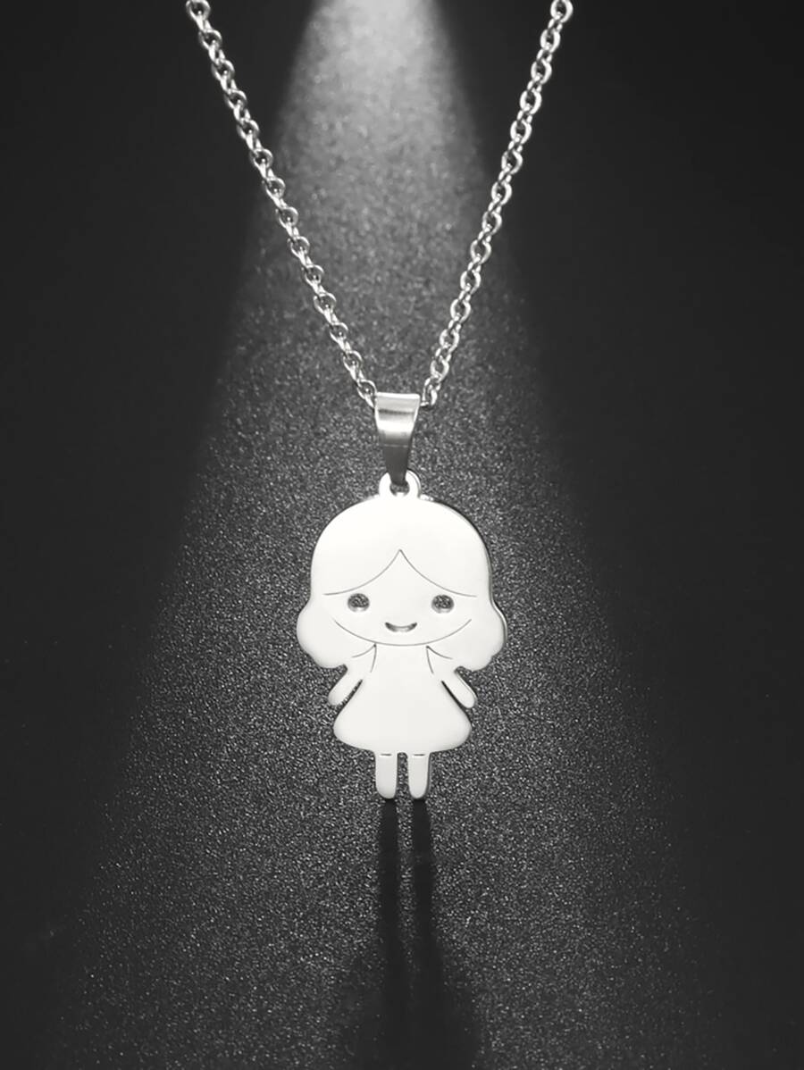 Figure Pendant Necklace | SHEIN USA