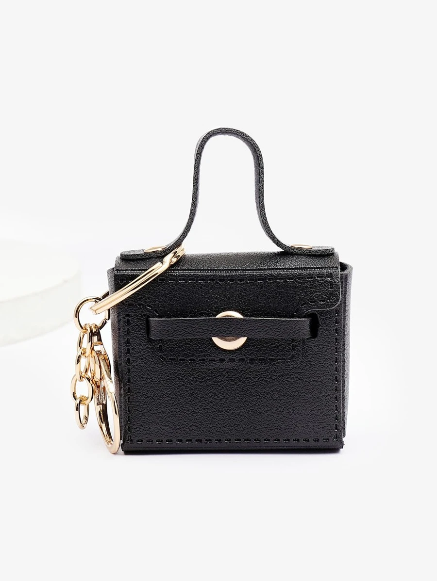 Minimalist Keychain With Bag Charm | SHEIN USA