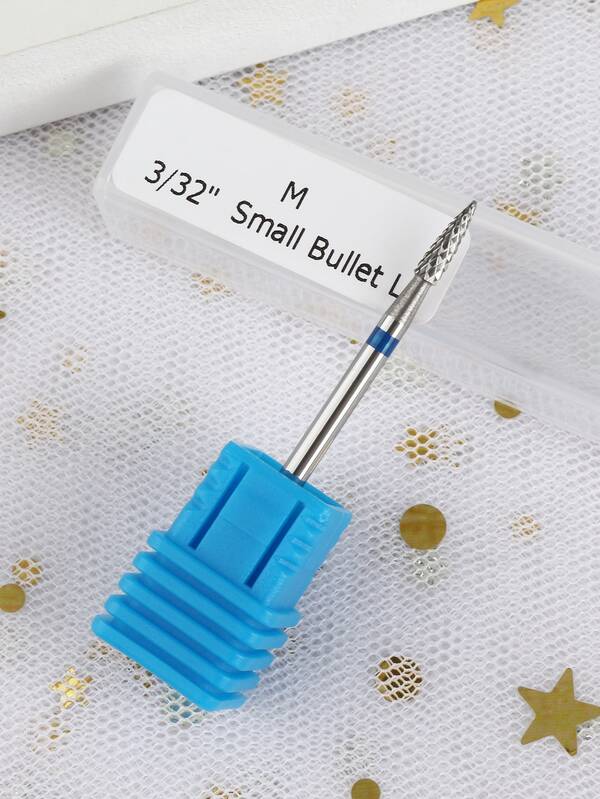 Nail Drill Bit, 1pc Metal Nail Bits For Nail Drill E-File, Bits ...