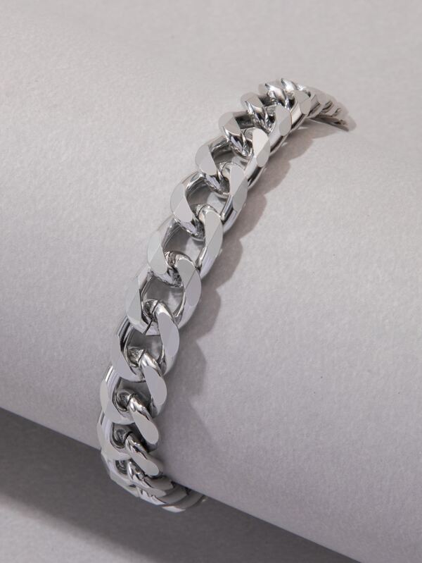 Fashionable and Popular Men Minimalist Chain Bracelet Punk Hip Pop ...