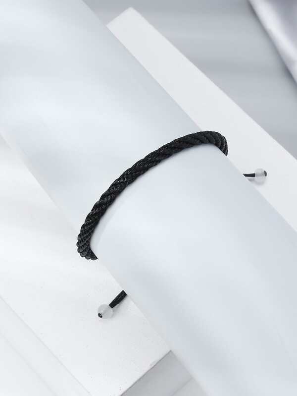 Bead Decor Braided Bracelet Lucky String Bracelets, String Charms ...